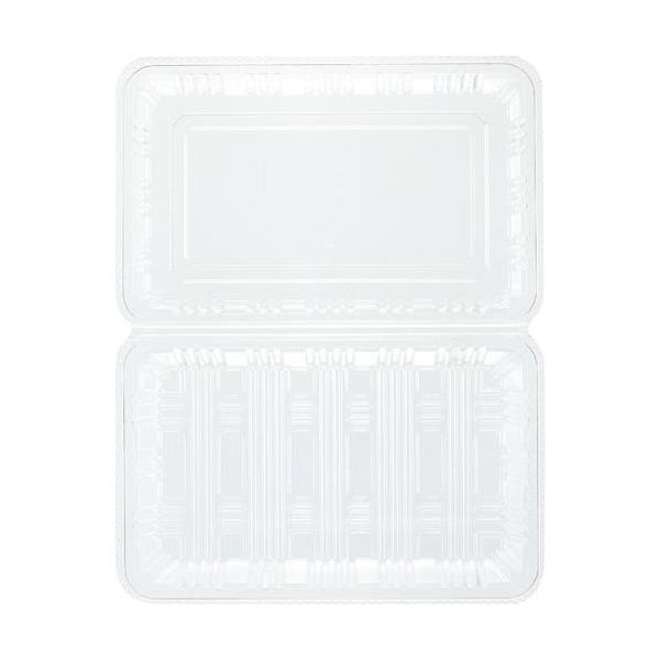 ★商品合計金額3000円(税込)以上送料無料★テイクアウトにもおすすめ中身の見えるフードパック！●種別／大深●カラー／透明●寸法／約幅１９２×奥行１２３×高さ３０ｍｍ、フタの高さ約１８ｍｍ●材質／ポリスチレン●耐熱温度／約８０℃●生産国／日...