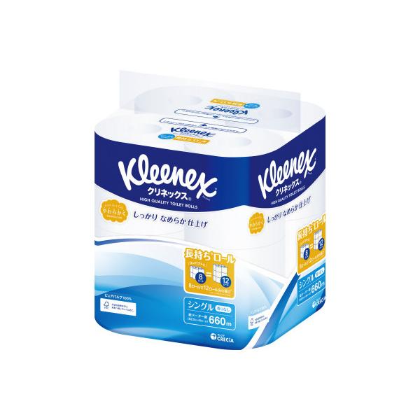 ★商品合計金額3000円(税込)以上送料無料★品質はそのままで８ロールで１２ロール分の長さ。パルプ配合にこだわったしっかりなめらか仕上げ。消臭機能付きの無香料タイプ。●ロール寸法／紙幅１１４ｍｍ×直径１１１ｍｍ×全長８２．５ｍ●箱寸法／４５...