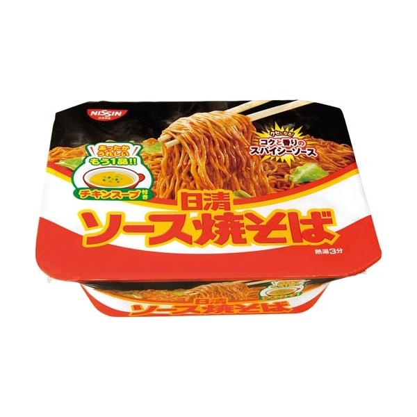 ★商品合計金額3000円(税込)以上送料無料★紅ショウガの入ったスパイシーなソースが決めての手軽に楽しめるカップ焼そば。湯切りのお湯で作る、チキンとオニオンの旨みがきいたチキンスープ付きで大満足の一品です。●カロリー（１個あたり）／４８２ｋ...