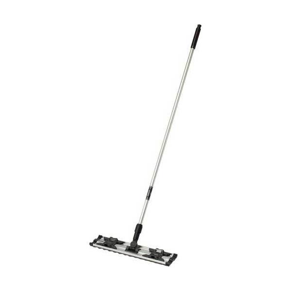 ★商品合計金額3000円(税込)以上送料無料★クリップタイプで、ダスターをしっかり固定。●寸法／頭サイズ：約幅４５６×奥行１００ｍｍ、全長：約１３１４ｍｍ●質量／約６２０ｇ●材質／頭：アルミ、柄：アルミパイプ、ジョイント：ナイロン、グリップ...