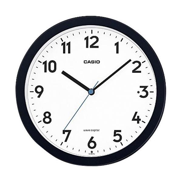 ★商品合計金額3000円(税込)以上送料無料★夜見えライト付き電波掛時計●外寸法／直径２２４×厚さ４５ｍｍ●保証期間／１年●材質／フレーム：プラスチック●材質／風防：ガラス●質量／６４０ｇ●機能／夜見えライト（明暗判定センサー）、秒針停止機...