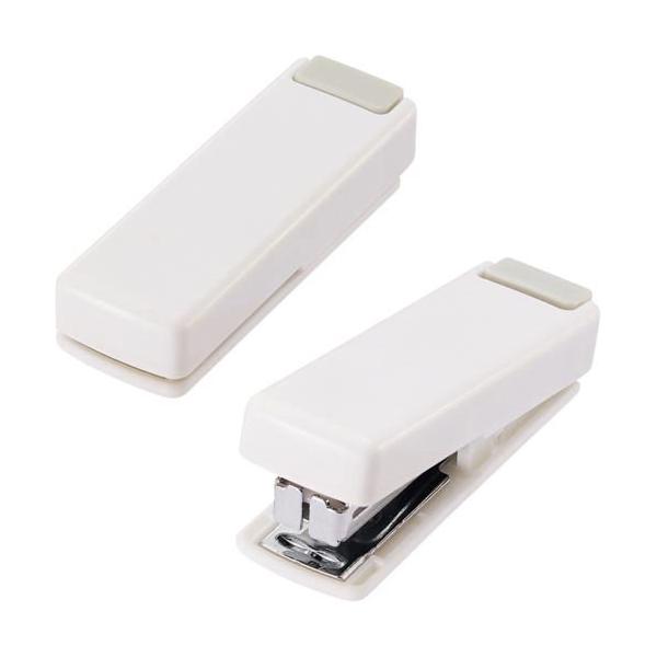 ★商品合計金額3000円(税込)以上送料無料★コンパクトに折りたためてハンドルを開くと、すぐに使える！かさばらないので携帯にも便利です。●寸法／幅２１×奥行き６７×ロック時高さ１５ｍｍ●カラー／白●材質／ＰＣ・ＰＯＭ・スチール●とじ枚数／１...