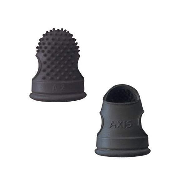 ★商品合計金額3000円(税込)以上送料無料★タフにめくれる指サック！天然ゴムを使用。抜群のグリップ力でムレにくい！３つの穴で指先のムレを軽減！●寸法／内寸Φ２０×高さ３２ｍｍ●カラー／ブラック●材質／天然ゴム●仕様／内側：突起形状●単位／...