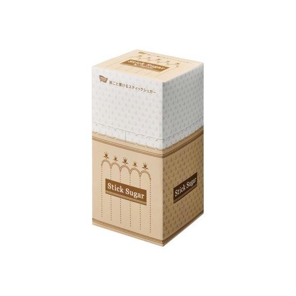 ★商品合計金額3000円(税込)以上送料無料★箱のままコーヒーカウンターなどに設置できる箱入りの３ｇスティックシュガー１００本入。紙コップやコーヒーフレッシュと同じデザインだから、統一感を持たせたトータルコーディネイトに。●種別／スティック...