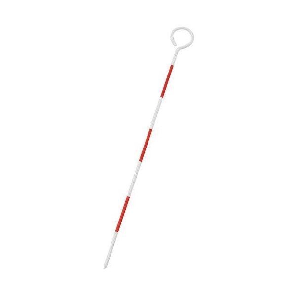 ★商品合計金額3000円(税込)以上送料無料★測点での位置、方向指示に。曲りにくい鋼製で、固い地面にもしっかり突き刺す事ができます。焼付け塗装で色落ちしにいです。●寸法／縦３７０ｍｍＸ横３６ｍｍＸ高さ４ｍｍ●直径／４ｍｍ●カラー／紅白●質量...