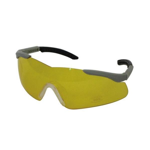 ★商品合計金額3000円(税込)以上送料無料★スタイリッシュな作業用メガネ。ポリカ−ボネイト製で強度もあります。ＵＶカットレンズ使用（９９％）のクリアーイエロータイプです。●寸法／製品サイズ：縦６０×横１６０×高さ４０ｍｍ●質量／３４ｇ●カ...