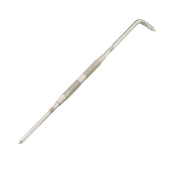 ★商品合計金額3000円(税込)以上送料無料★超硬チップ付きで長持ちします。鉄などの一般鋼材・プラスチック・木にケガくためのケガキ針。先端は超硬チップ付きです。ＫＷ型です。●寸法／パッケージサイズ：縦２５５Ｘ横５０Ｘ高さ９ｍｍ●質量／５０ｇ...