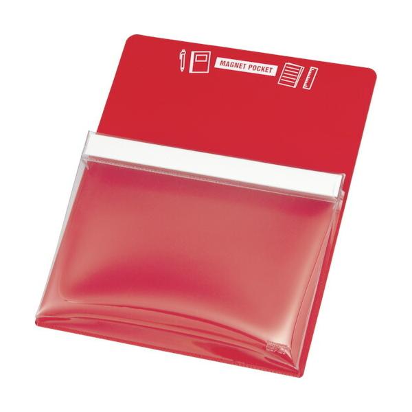 ★商品合計金額3000円(税込)以上送料無料★マグネット製のポケットのため金属であればどこにでも貼り付け可能です。●規格／Ｂ５●色／赤●幅（ｍｍ）／２１０●長さ（ｍｍ）／２６０●厚さ（上部）×厚さ（下部）（ｍｍ）／２８×１２●質量／１８０ｇ...