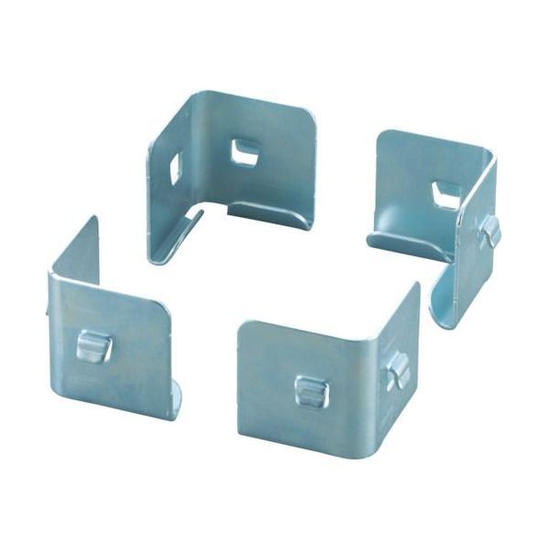 ★商品合計金額3000円(税込)以上送料無料★セミボルトレス軽量棚用の中段金具です。●材質／スチール●質量／０．１００ｋｇ●製造国／日本●単位／１セット（４個入）●メーカー品番／ＳＢＬＮＵＳＥＴ