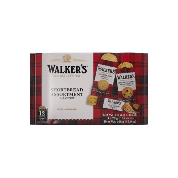 ★商品合計金額3000円(税込)以上送料無料★３種類のショートブレッド（フィンガー、チョコチップ、ラウンド）が入ったアソートパック。携帯にも、保存にも便利な個包装パックです。（３種各４袋入り）●セット内容／フィンガー、チョコチップ、ラウンド...