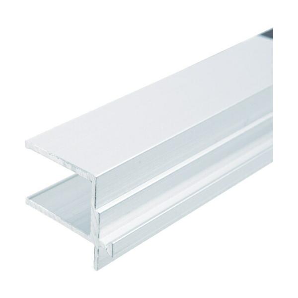 ★商品合計金額3000円(税込)以上送料無料★パネルを挟むための、アダプタです。●長さ／１０００（ｍｍ）●幅／２２（ｍｍ）●高さ／１０（ｍｍ）●摘要／１０ｍｍパネル用●使用パネル例／コンパネ（１２ｍｍ）、アルミ板（１３ｍｍ）、段プラ、アクリ...