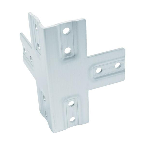 ★商品合計金額3000円(税込)以上送料無料★ビス打ち式で、樹脂ジョイントを使用しない場合も接合が可能です。ドリルねじＭ４×１３で取り付けられます。（別売）●タイプ／ＴＷ型●２５ｍｍ角アルミフレーム用●ＴＷ型●材質／アルミ製（アルマイト仕上...