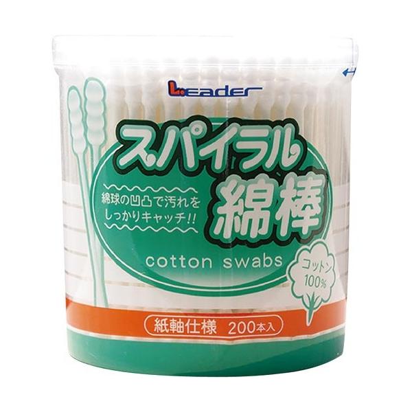 ★商品合計金額3000円(税込)以上送料無料★綿球部の凸凹が汚れをしっかりキャッチします。キトサン抗菌加工済み。●寸法／巾４．７ｍｍ×伸長７．６５ｃｍ●カラー／ホワイト●材質／綿球：コットン１００％、紙軸●単位／１箱（２００本入×１０）●メ...