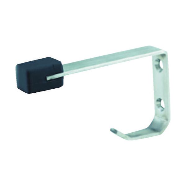 ★商品合計金額3000円(税込)以上送料無料★内装ドア用のフック付戸当です。●発注コード／１１４−１６５３●用途／トイレブース等の戸当として。●高さ／６２（ｍｍ）●色／ヘアライン●幅／１６（ｍｍ）●長さ／１００（ｍｍ）●材質／ステンレス（Ｓ...