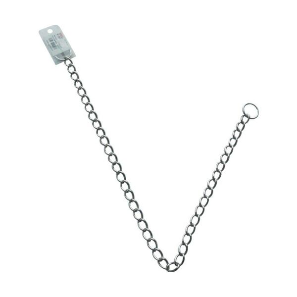 ★商品合計金額3000円(税込)以上送料無料★切断済チェーンで両端に溶接リングが付いたタイプです。●発注コード／７８８−６６１６●用途／連結部品。盗難防止。転倒防止。●全長／６００（ｍｍ）●チェーン径／２．６（ｍｍ）●使用荷重／０．９８（ｋ...