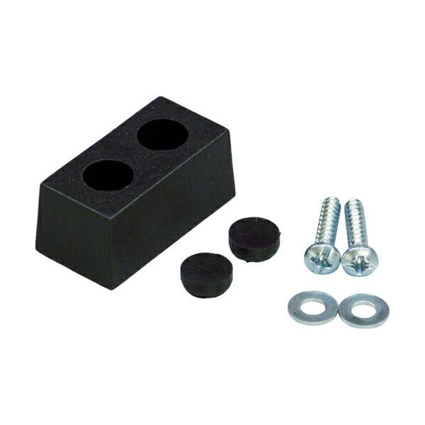 ★商品合計金額3000円(税込)以上送料無料★色移りしにくいエラストマー樹脂タイプです。●発注コード／７８０−６３４５●用途／ふすま・引き戸用の戸当りやクッション材に。●高さ／１５（ｍｍ）●色／黒●幅／３５（ｍｍ）●奥行／１８（ｍｍ）●六分...