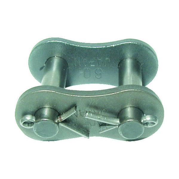 ★商品合計金額3000円(税込)以上送料無料★ＪＩＳ規格品です。●発注コード／２２４−６９３７●列数／１列●適合チェーンＮｏ．／８０●ジョイントリンク（割りピン形）●材質／スチール●質量／５９ｇ●製造国／日本●単位／１個●メーカー品番／８０...