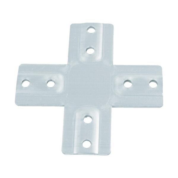 ★商品合計金額3000円(税込)以上送料無料★ビス打ち式で、樹脂ジョイントを使用しない場合も接合が可能です。●発注コード／８５６−７３３０●用途／オリジナルサイズの棚・間仕切りなどの製作に●タイプ／十字型●２５ｍｍ角アルミフレーム用●十字型...