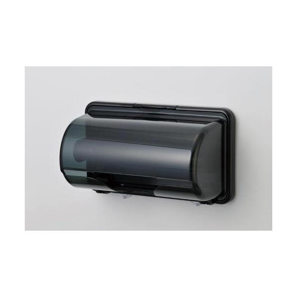 ★商品合計金額3000円(税込)以上送料無料★便利で清潔なカバー付きキッチンペーパーホルダー。マグネットと吸盤でしっかり固定。調理中でも片手でサッと切れるので便利。●寸法／幅２９７×奥行１３９×高さ１７８ｍｍ●材質／本体：スチロール樹脂、吸...