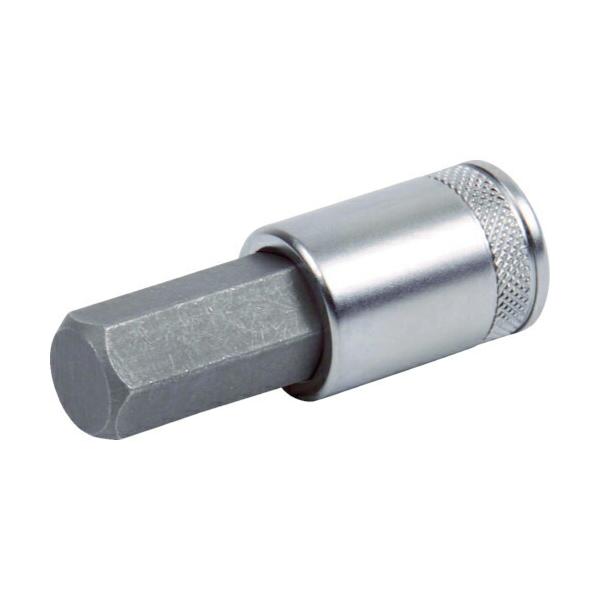 ★商品合計金額3000円(税込)以上送料無料★ラチェットハンドルに差し込んで、六角穴付ボルトの締め付けが素早く行えます。●発注コード／４１６−１９８０●差込角／１２．７（ｍｍ）●全長／５９（ｍｍ）●対辺寸法／８（ｍｍ）●ビット長さ／２１（ｍ...