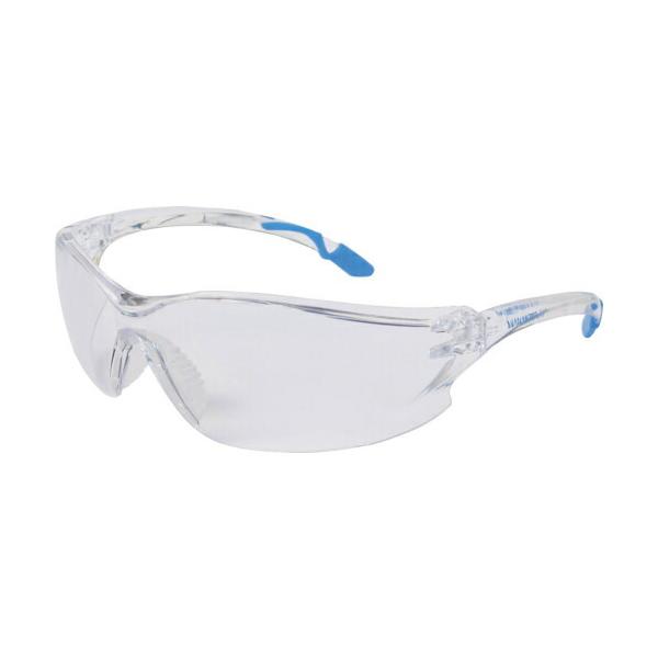 ★商品合計金額3000円(税込)以上送料無料★フィッティング＆スタイルの良い保護メガネです。●発注コード／８３６−５８５１●用途／飛来物発生作業。●レンズ色／クリア●テンプルカラー／クリア●防曇加工／○●防傷加工／○●ＵＶカット／○●ツル調...