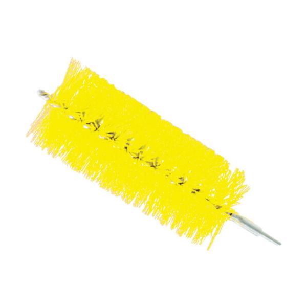 ★商品合計金額3000円(税込)以上送料無料★外径は、食品工業用ステンレス鋼缶の寸法（ＪＩＳ　Ｇ３４４７）を参考にしています●発注コード／８５６−３１６５●用途／パイプ内の洗浄に。●色／黄●全長×外径／１５５×５０（ｍｍ）●横／５０（ｍｍ）...