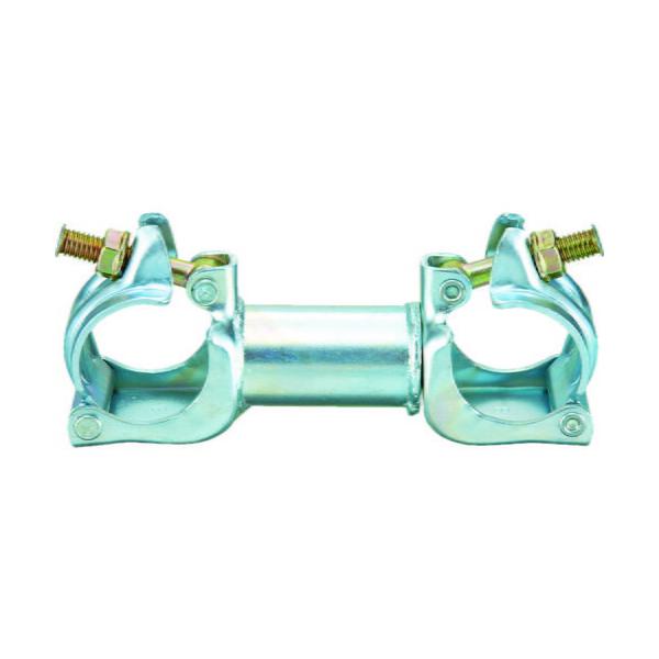 ★商品合計金額3000円(税込)以上送料無料★単管と単管をつなぐためのクランプです。ナットの抜け止め仕様です。●発注コード／７６１−１２８５●適用パイプ径／４８．６（ｍｍ）●材質／スチール●質量／１０００ｇ●製造国／韓国●単位／１個●メーカ...