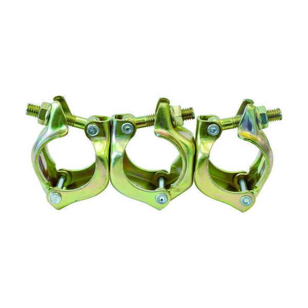 ★商品合計金額3000円(税込)以上送料無料★単管を３本つなぐためのクランプです。●発注コード／７６１−１１８８●タイプ／自在型●適用パイプ径／４８．６（ｍｍ）●材質／スチール●質量／１０１０ｇ●製造国／韓国●単位／１個●メーカー品番／１０...