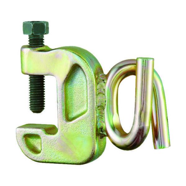 ★商品合計金額3000円(税込)以上送料無料★鉄骨に安全ネットを固定するためのクランプです。●発注コード／７６１−１２４２●キャッチネット３７水平ネット用●材質／スチール●質量／７２０ｇ●製造国／韓国●単位／１個●メーカー品番／１０３５０２２１