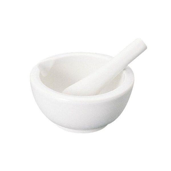 ★商品合計金額3000円(税込)以上送料無料★乳房が付属した磁製乳鉢です。●外径（ｍｍ）／６２●内径（ｍｍ）／５０●肉厚（ｍｍ）／６●高さ（ｍｍ）／４３●内高さ（ｍｍ）／３４●全容量／４０ｍＬ●付属／乳棒●単位／１梱●メーカー品番／３１３３...