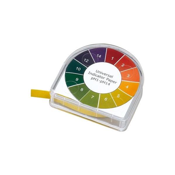 ★商品合計金額3000円(税込)以上送料無料★必要な長さにカットして使えるロールタイプのｐＨ試験紙です。ディスペンサーにカラーチャートが付いています。●測定範囲／ｐＨ１ー１４●幅／７ｍｍ●長さ／５ｍ●単位／１梱●メーカー品番／３１３８００２１