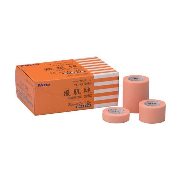 ★商品合計金額3000円(税込)以上送料無料★優肌絆シリーズのベストセラー、肌色タイプの不織布テープ。不織布素材のソフトな風合いで通気性に優れ、手で容易にカットできます。皮膚の凸凹になじんで密着するゲル状の粘着剤を使用。●松吉コード／２４−...