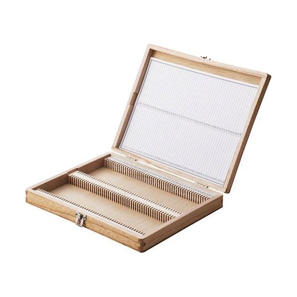 ★商品合計金額3000円(税込)以上送料無料★プレパラート保存の定番品。●松吉コード／１０−２６７５−０４●規格／１００枚用●製品サイズ／２５５×２０５×３５ｍｍ●単位／１個●メーカー品番／００６２１６３８