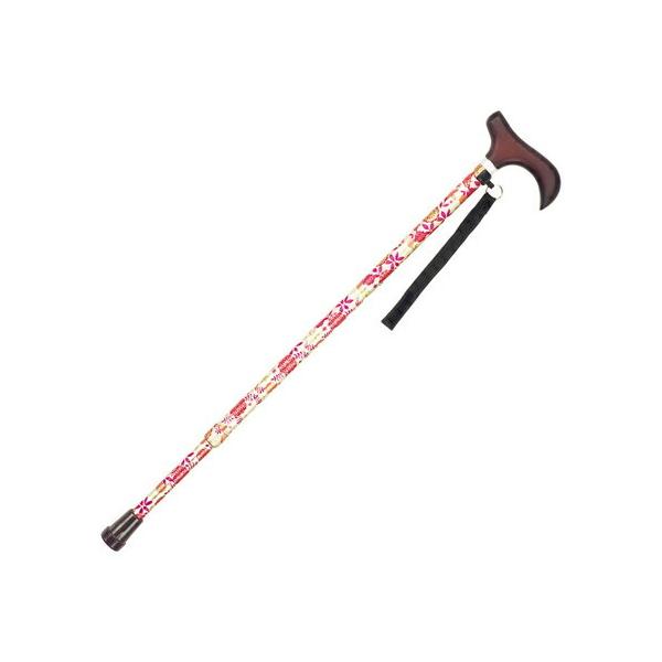 ★商品合計金額3000円(税込)以上送料無料★多様な色柄をそろえたシリーズ。●介援隊コード／Ｗ１８８６●サイズ／長さ６７．５から９０ｃｍ（１０段階／２．５ｃｍ）、グリップ長さ：１２ｃｍ、ゴムチップ底径：３．０ｃｍ●パイプ径／上部：１．９ｃｍ...