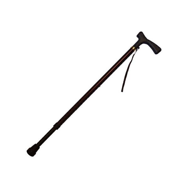 ★商品合計金額3000円(税込)以上送料無料★サビに強く、しかも軽い！使い勝手が良い軽量アルミパイプ製。●介援隊コード／Ｗ０３３２●サイズ／長さ７０から９３ｃｍ（１０段階）、グリップ長さ：１２ｃｍ、ゴムチップ底径：約３．８ｃｍ●パイプ径／上...