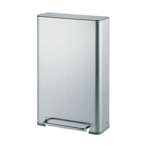 ★商品合計金額3000円(税込)以上送料無料★スリムなタイプで高級感のあるペダル式サニタリーボックス。容量約９Ｌ。静かに閉まるダンパー式のフタ。フタにはパッキンがついているので臭いがもれにくい。内容器には押し込むだけで袋が留められ簡単。●寸...