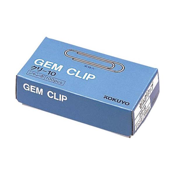 ★商品合計金額3000円(税込)以上送料無料★信頼の日本製。線材が長く、しっかり挟みます。●サイズ／ジャンボ●寸法／５０ｍｍ●材質／スチール●単位／１セット（１００本入×１０）●メーカー品番／クリ−１０×１０※１箱単位でお申し込み下さい。