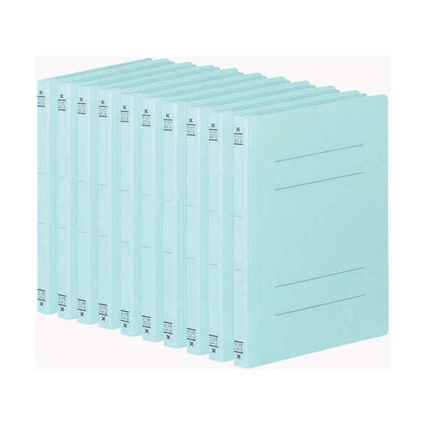 ★商品合計金額3000円(税込)以上送料無料★コクヨの定番！フラットファイルのロングセラー。樹脂製とじ具なので保持力が強く書類がずれにくい！●サイズ／Ｂ５タテ●寸法（タテ×ヨコｍｍ）／２６７×１９８●カラー／青●背幅／１８ｍｍ●表紙厚／約０...