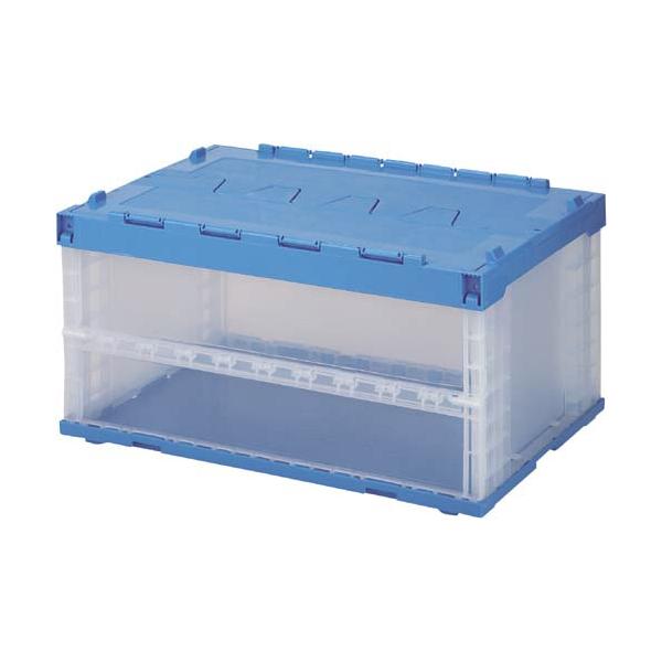 ★商品合計金額3000円(税込)以上送料無料★７５リットルタイプの便利な折りたたみコンテナです。大型タイプで、収納力抜群です。●外寸法／幅６４９×奥行４３９×高さ３４０ｍｍ●内寸法／幅５９９×奥行４０４×高さ３０７ｍｍ●折りたたみ時高さ／９...