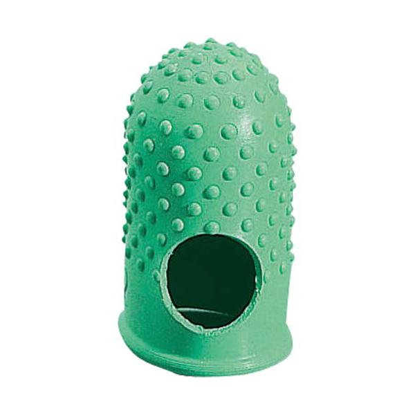 ★商品合計金額3000円(税込)以上送料無料★抗菌剤を配合した衛生的な指サック。通気穴が開いているので長期間の作業でも快適に使用できます。●材質／天然ゴム、抗菌仕様（色：グリーン）●寸法／１６×６×２６ｍｍ●単位／１パック（２０個入）●メー...