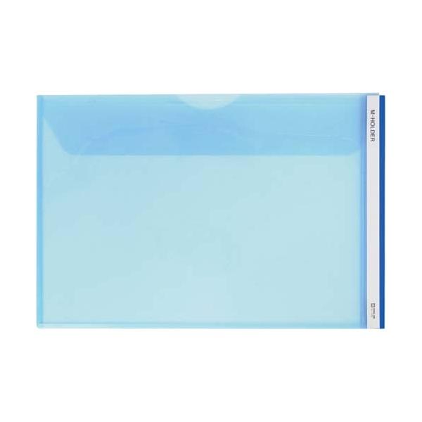 ★商品合計金額3000円(税込)以上送料無料★書類の一時保管や一件別整理に便利なフタ付きホルダー。●サイズ／Ａ４●寸法／タテ２１６×ヨコ３１８×収納幅１０ｍｍ●カラー／アオ●材質／再生ＰＰ●厚さ／０．２ｍｍ●単位／１パック（５枚入）●メーカ...