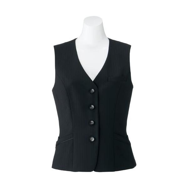 ★商品合計金額3000円(税込)以上送料無料★ポケットのＶ字カットが何気ない仕草を素敵に見せてくれます。●サイズ／７号●カラー／ブラック●素材／毛４０％・ポリエステル３５％・●寸法（ｃｍ）／バスト８５・肩幅３３・着丈５１●仕様／左胸箱ポケッ...