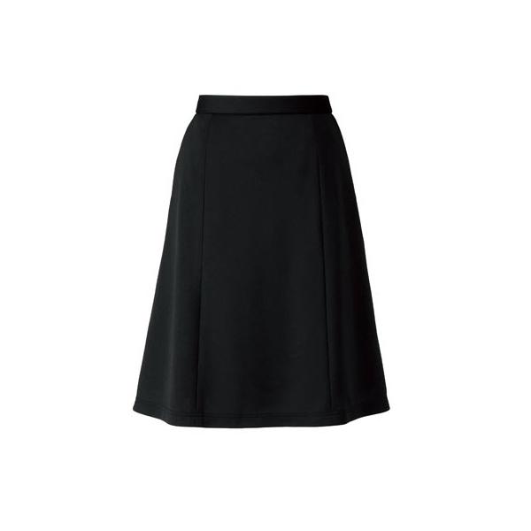 ★商品合計金額3000円(税込)以上送料無料★”エコ＋ニット”で環境にも人にも優しく！植物由来のバイオペット使用。美シルエットのＡライン。●サイズ／７号●カラー／ブラック●素材／ポリエステル１００％●寸法（ｃｍ）／ウエスト６１・ヒップ９７・...