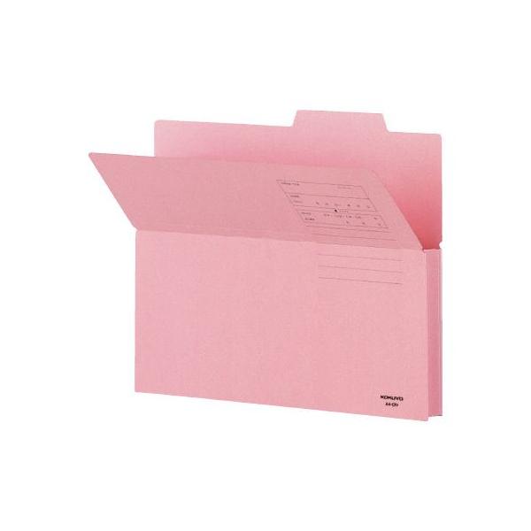 ★商品合計金額3000円(税込)以上送料無料★コクヨの定番！収納力抜群なスタンダードタイプの持ち出しフォルダー。●サイズ／Ａ４ヨコ●カラー／ピンク●寸法（幅×高さｍｍ）／３１１×２４０●山高さ／（＋１５ｍｍ）●マチ幅／３０ｍｍ●材質／色板紙...