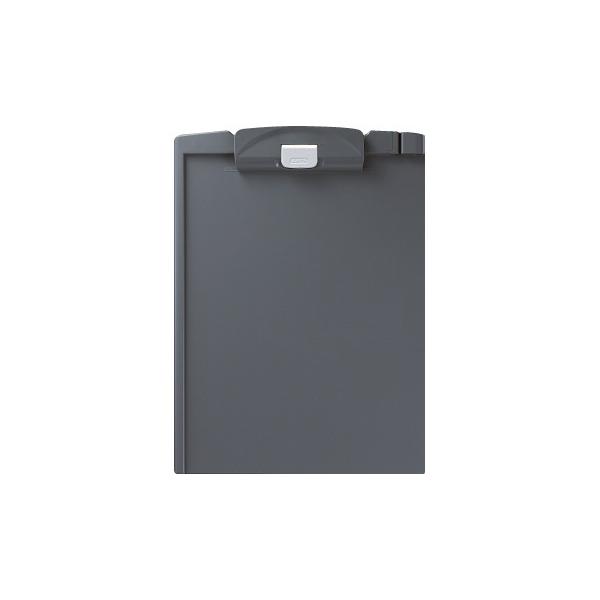 ★商品合計金額3000円(税込)以上送料無料★簡単レバー操作でクリップをラクラク開閉できます。樹脂タイプのクリップボード。ペンホルダー付き。●サイズ／Ａ４タテ●カラー／ダークグレー●寸法（タテ×ヨコｍｍ）／３２５×２３６●厚さ／約２．０ｍｍ...