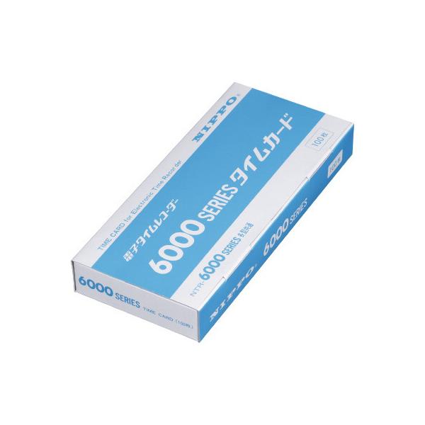 ★商品合計金額3000円(税込)以上送料無料★ニッポータイムレコーダー用の純正タイムカードです。●タイムカードタイプ／６０００用●種別／締日フリー●対応機種／ＮＴＲ−６０００シリーズ・カルコロ３５ｅｘ・５０ｅｘ・１００（打刻のみ）●単位／１...