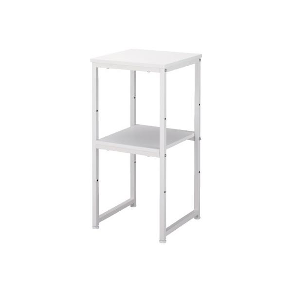 ★商品合計金額3000円(税込)以上送料無料★コンパクトなサイズで、エントランスや応接室などに。棚板は３段階で高さ調整が可能で、消毒液台としてもご使用いただけます。●種別／スタンダード●カラー／ホワイト●外寸法／幅３５０×奥行３５０×高さ７...