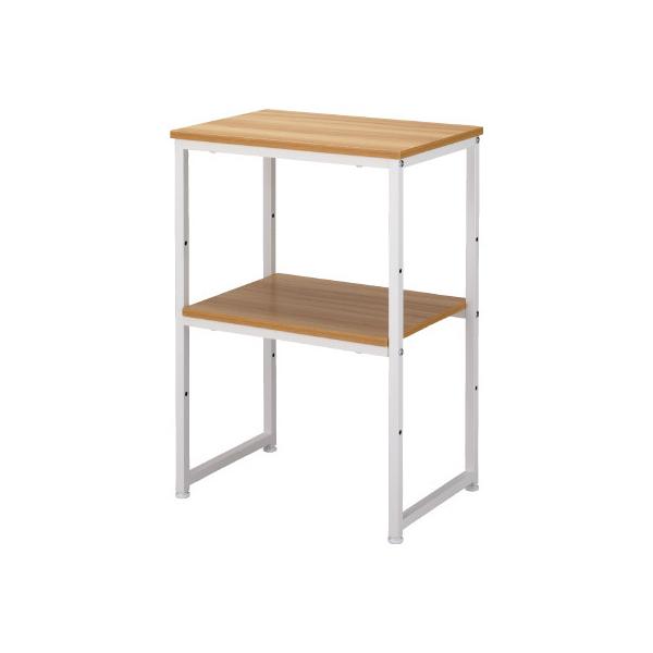 ★商品合計金額3000円(税込)以上送料無料★シンプルなデザインで、エントランスや応接室など置く場所を選びません。棚板は３段階で高さ調整が可能で、消毒液台としてもご使用いただけます。●種別／ワイド●カラー／ナチュラル●外寸法／幅５００×奥行...