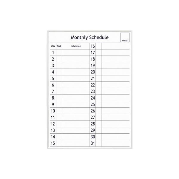 ★商品合計金額3000円(税込)以上送料無料★裏面マグネットが付いた簡易型の月間予定表です。スチール面に直接設置できたり吊り紐でも設置が可能です。●サイズ／Ａ３●外寸法／３００×４２０ｍｍ●有効寸法／２８５×４０５ｍｍ●トレー寸法／１５０ｍ...