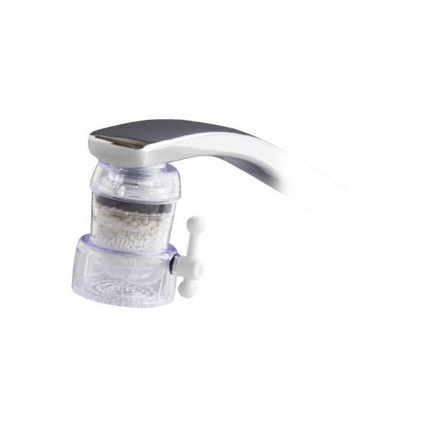 ★商品合計金額3000円(税込)以上送料無料★多重ろ過でゴミ・鉄さびを除去し水をおいしくクリーンにします。ネジ式で水栓にしっかり固定でき抜け落ちません。交換の目安は約３ヶ月。シャワーで節水にもなります。●寸法／約幅６２×奥行４８×高さ６４ｍ...